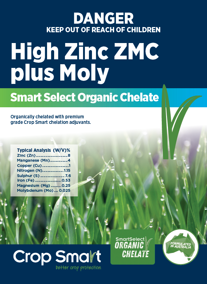 Smart Select High Zinc ZMC Plus Moly | Crop Smart Nutrition