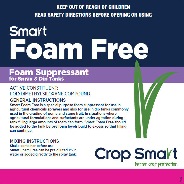 Smart Foam Free | Anti-Foaming for Boom Spray Application